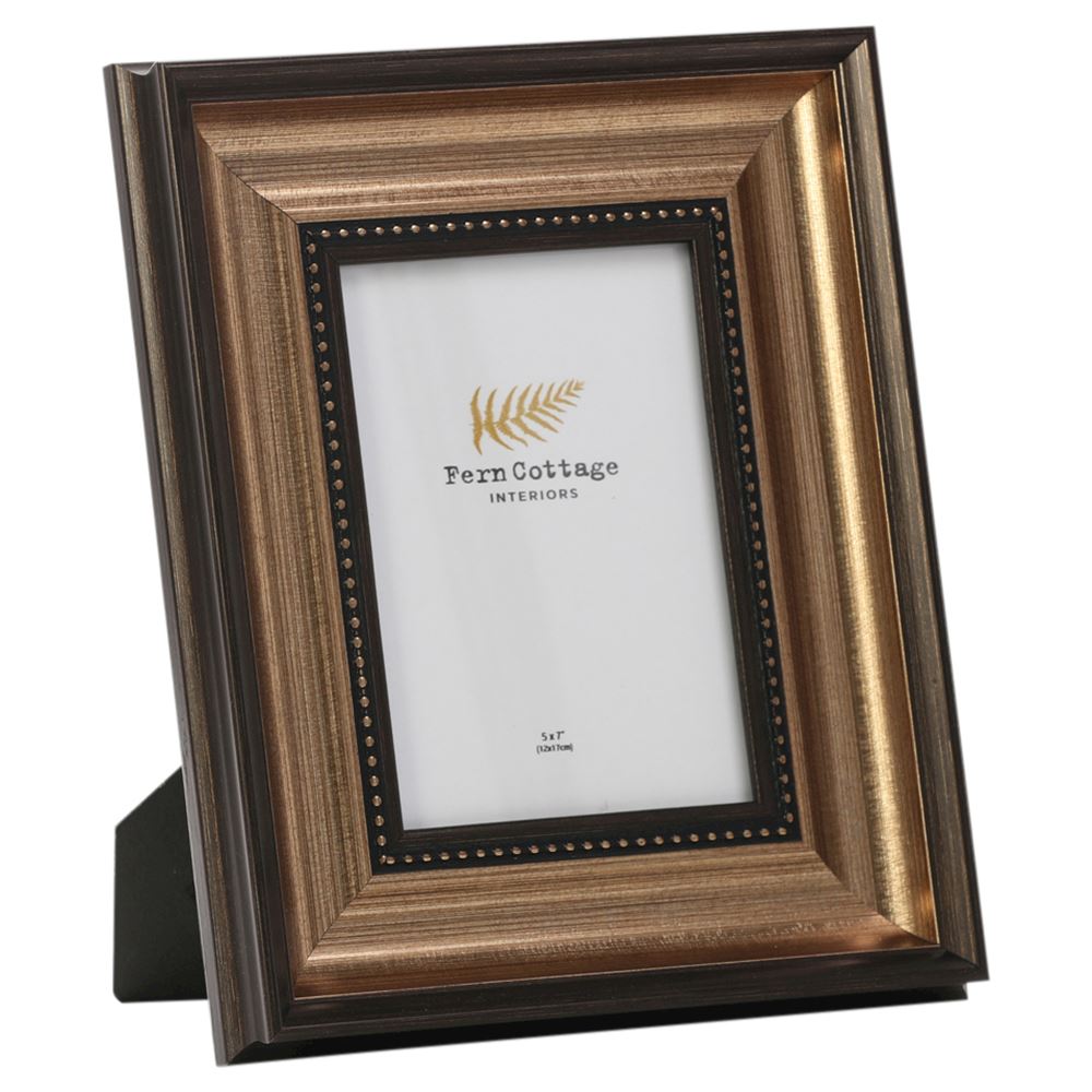 Black and gold photo frame 5 x 7 | Photo frames | Osborne & Co.