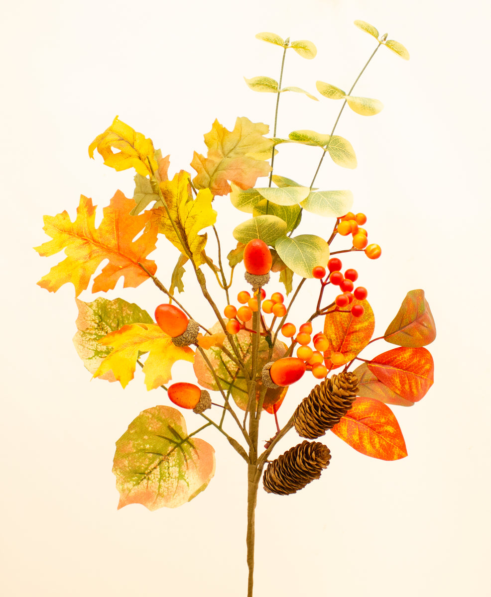 Rustling leaves stem | Autumn Florals | Faux stems | Osborne & Co.