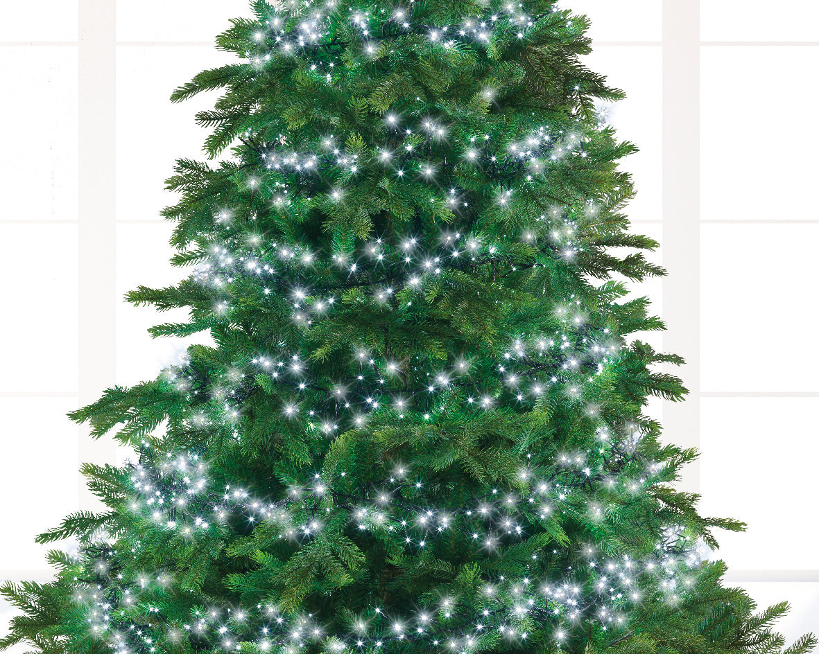Festive tree lights | 2040 cluster leds | Cool White | Osborne & Co.