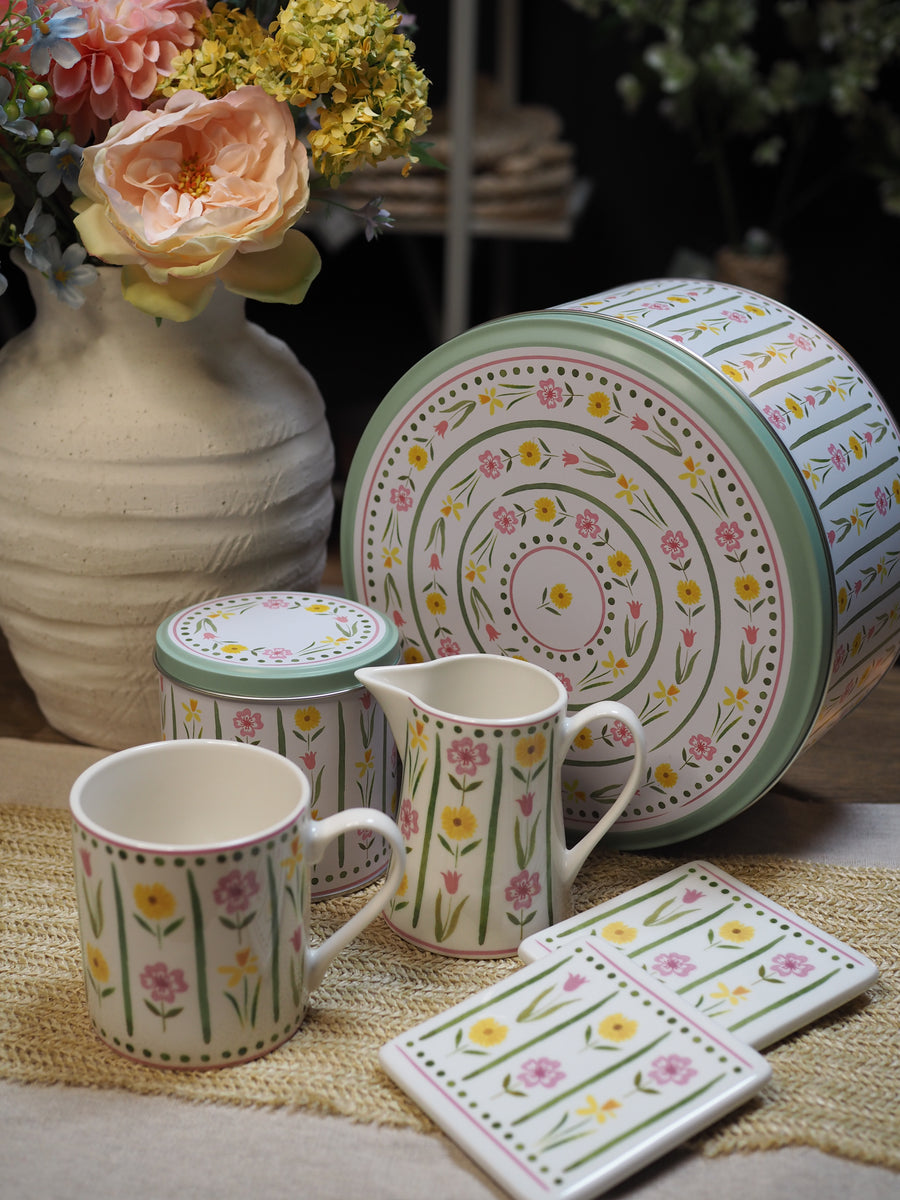 Pastel Meadow Porcelain Coaster | Home accessories | Osborne & Co.