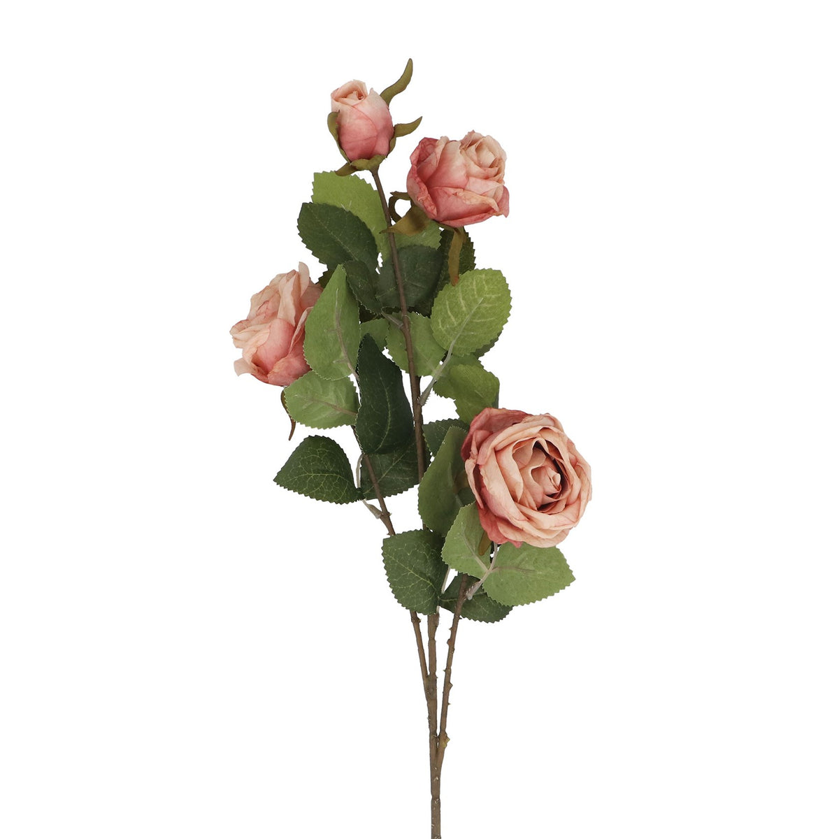 Antique pink roses stem | Faux florals | Osborne & Co.